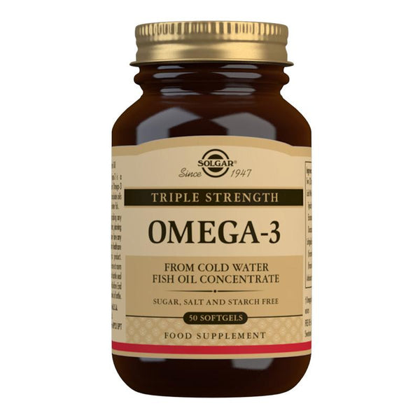 Triple Strength Omega 3 Softgels – Solgar NZ